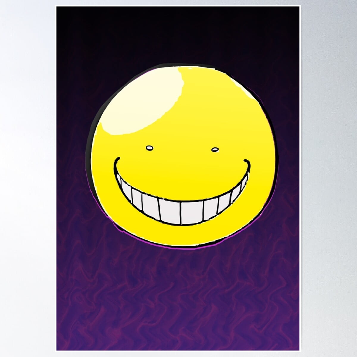 Assclass! Koro Sensei Poster Wall Art, Modern Wall Decor For Living ...