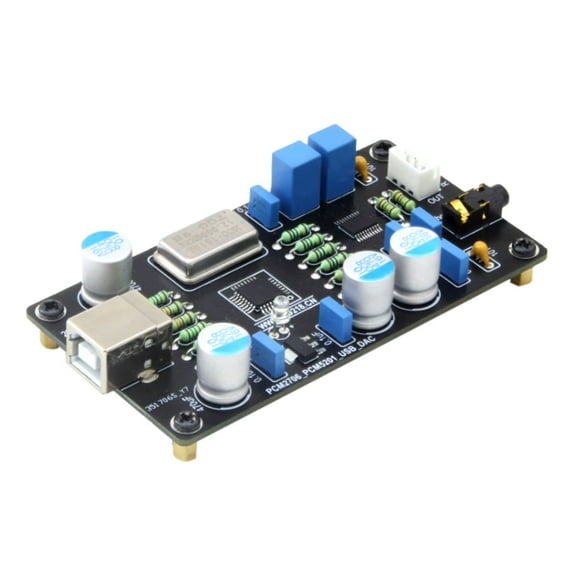 USB Sound Card Headphone Amplifier PCM2706C USB Decoding PCM5102A ...