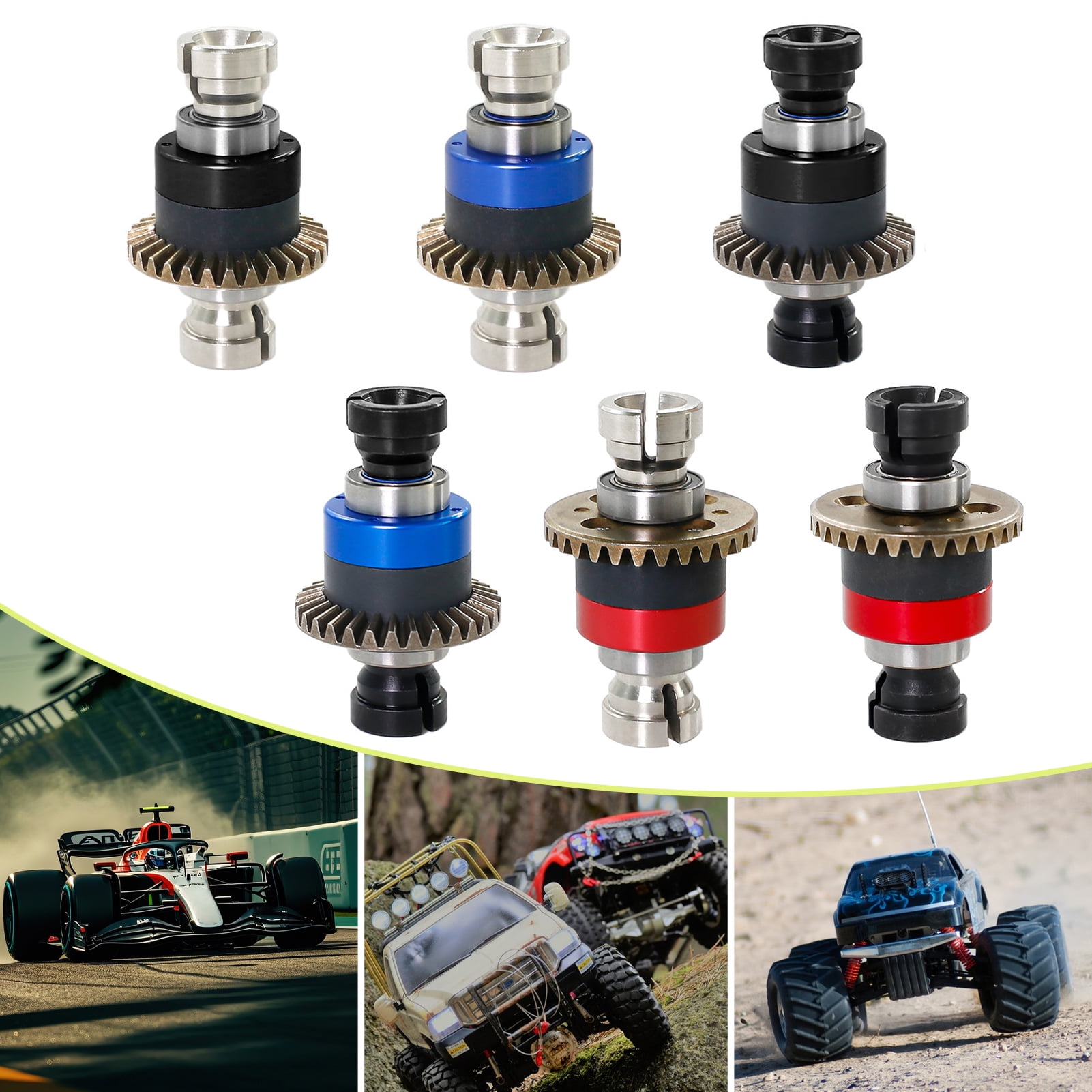 Assembled Differential for ARRMA 1/18 GRANITE GROM for TYPHON GROM 1/14 ...