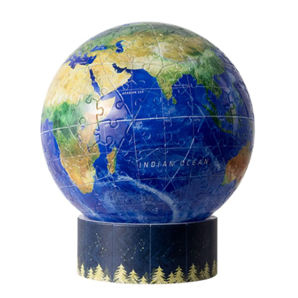 Assembled Lighted Sphere Puzzle 6 Inch 236 Pieces Puzzles 3D Puzzles ...