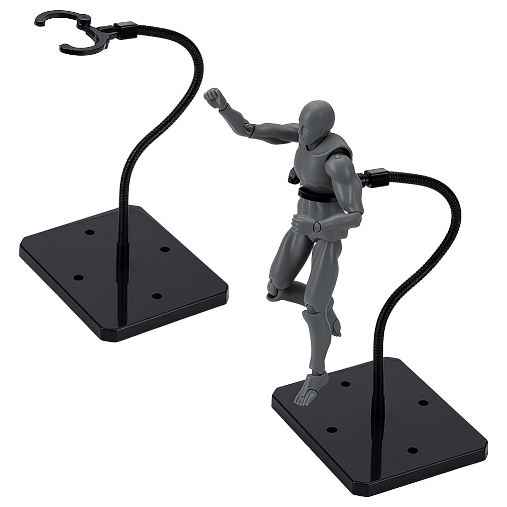 Assembled Rectangle PS Plastic Action Figure Display Stands with ...