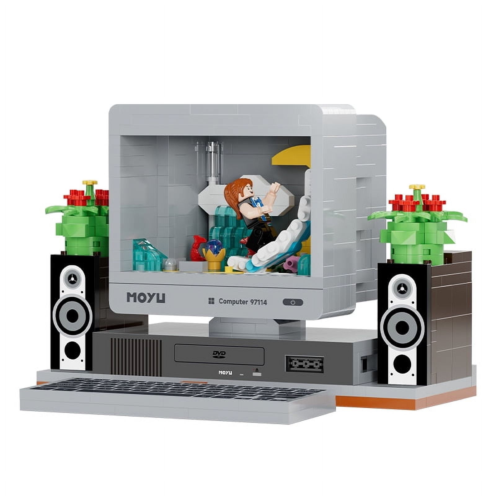 Assembling building block toys retro home appliance series: 706PCS ...
