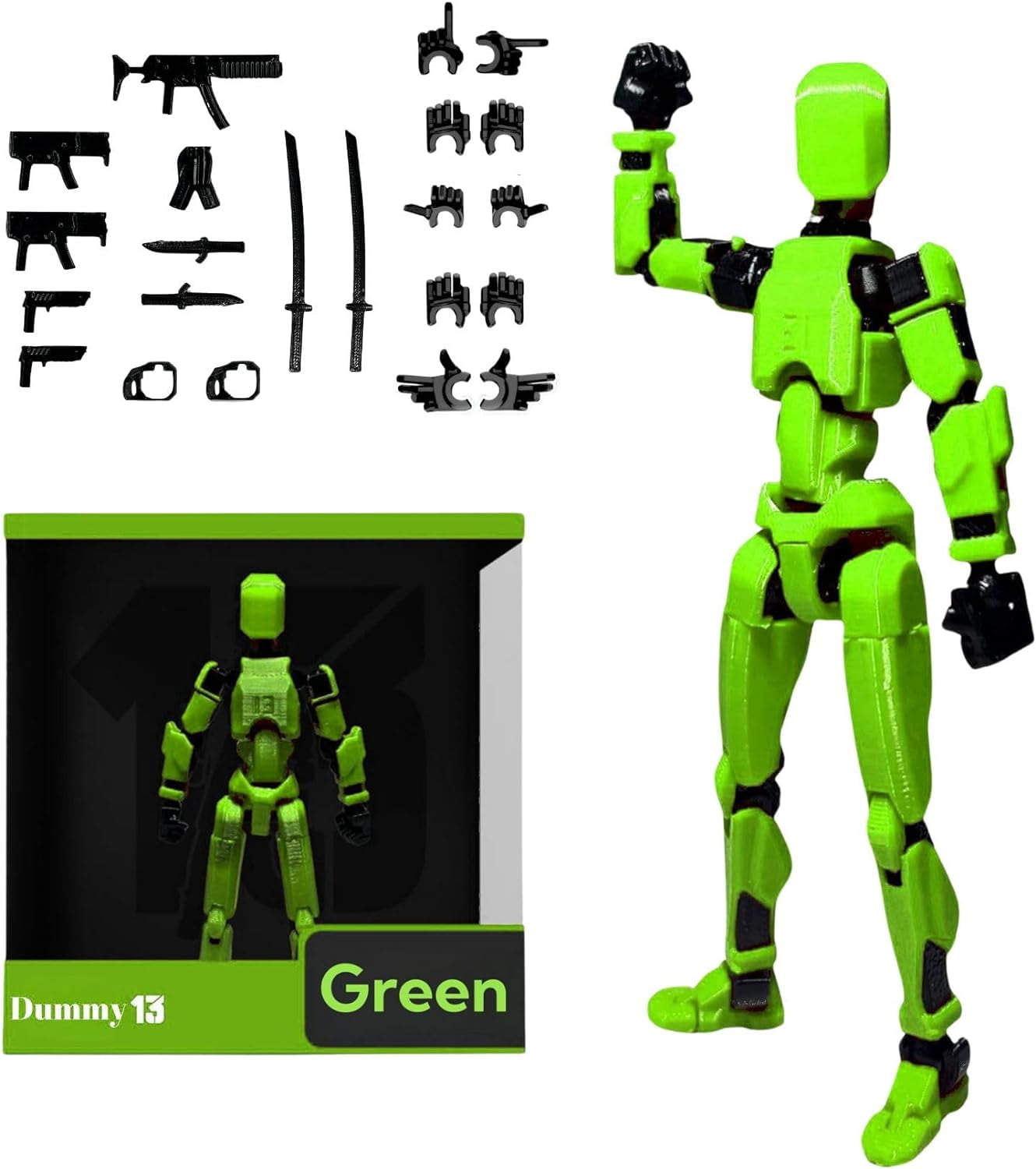（Assembly Already Dummy13 Action Figure, 3D Printed Multi-Jointed ...