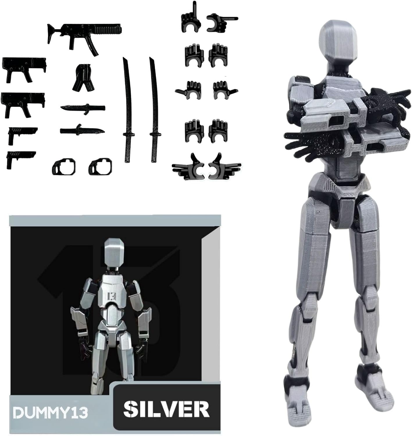 （Assembly Already Dummy13 Action Figure, 3D Printed Multi-Jointed ...