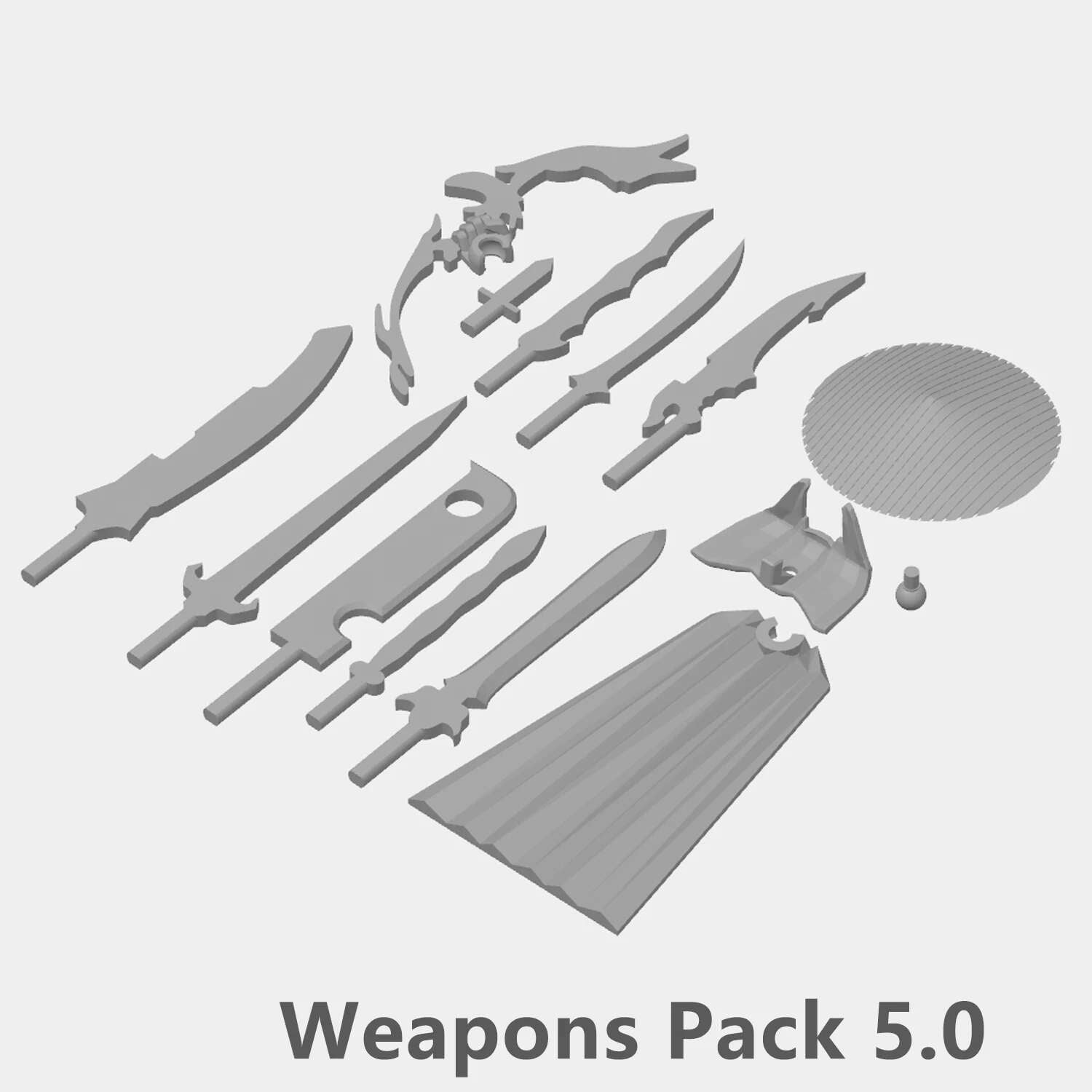 Assembly Completed Lucky 13 Figure Toy Dummy 3D Printed Movable ...