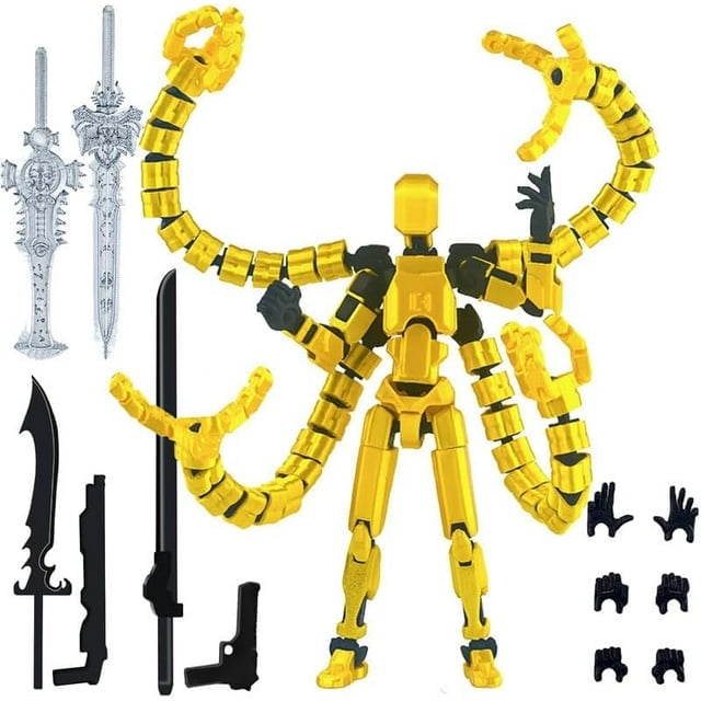 Assembly Completed T13 Action Figures,Dummy 13 Action Figure, Lucky 13 ...