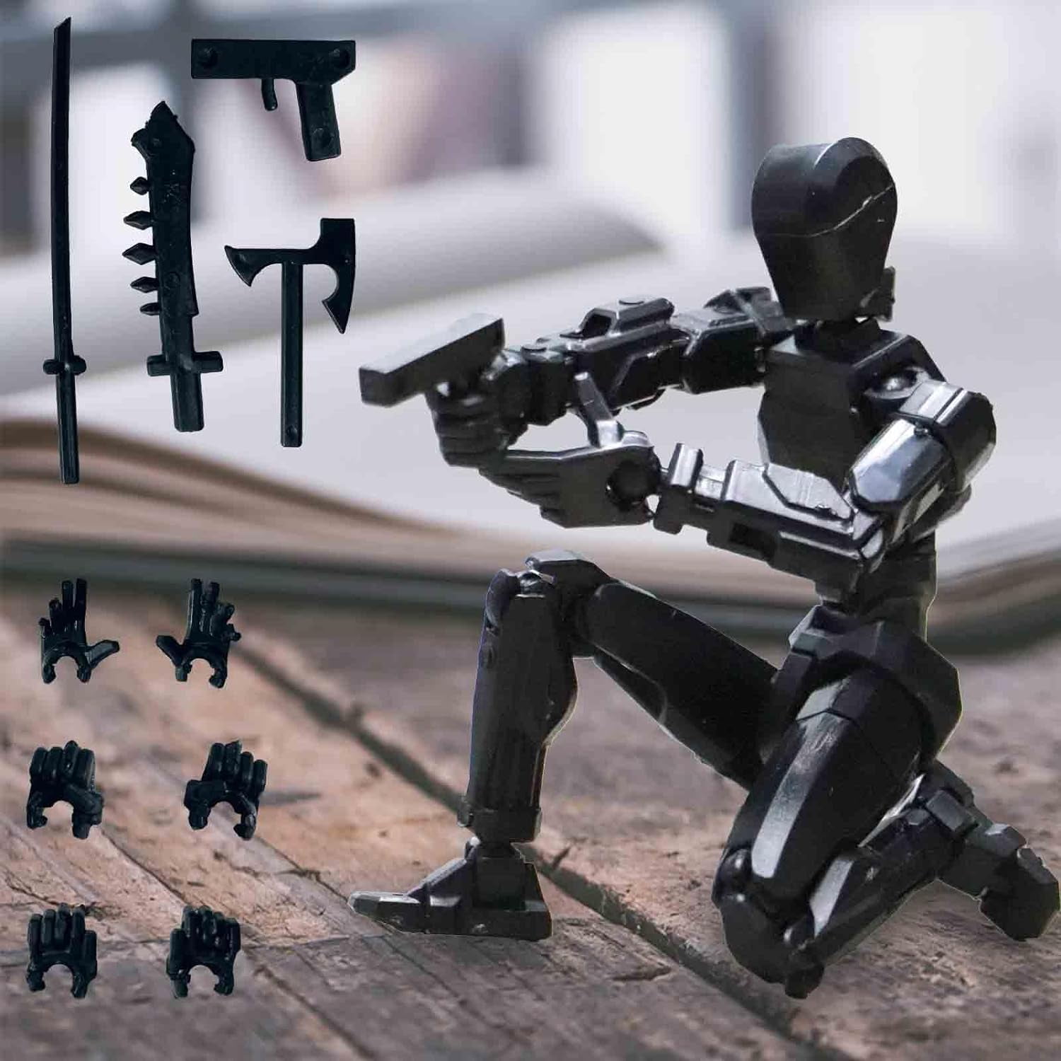 【Assembly Completed】 Titan 13 T13 Action Figure Accessories Set 3D ...