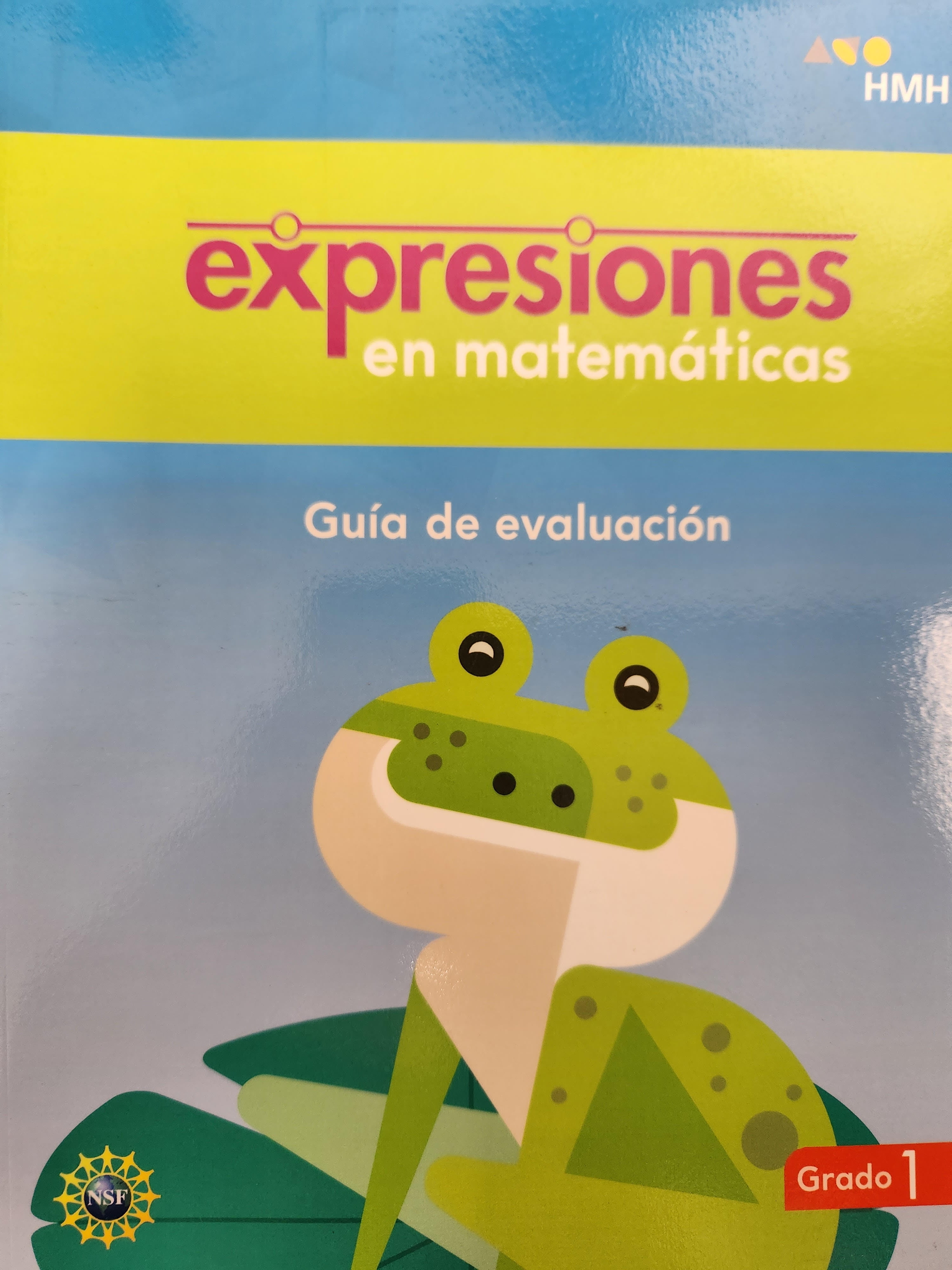 New - Math Expressions Spanish, Assessment Guide BlackLine Master with Answer Key Grade 1 ...