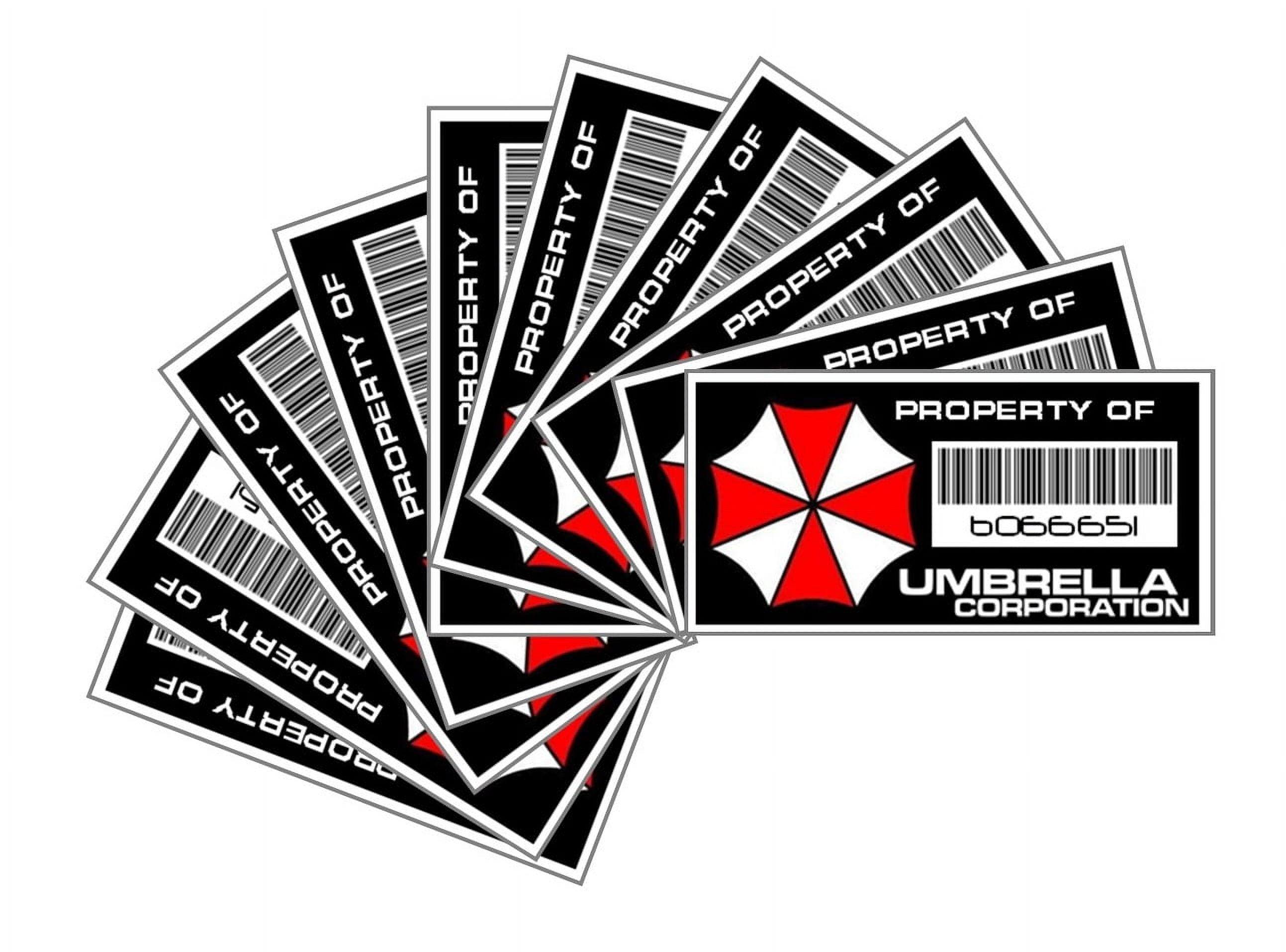 Asset Tag - Property of Umbrella Corporation - Walmart.com