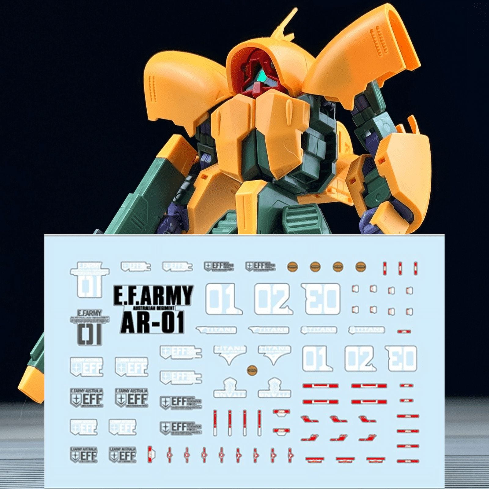 Asshimar Pumpkin Pie Warrior ﻿ NRX-044Q Mech Assembly Model Kit Action ...