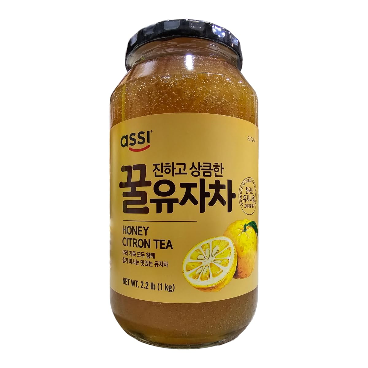 Assi Korean Citron Tea with Honey, 1kg (2.2 lb) - Walmart.com