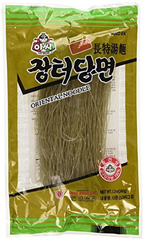 Assi, packs Glass Noodles Korean Vermicelli Dangmyun Sweet Potato ...