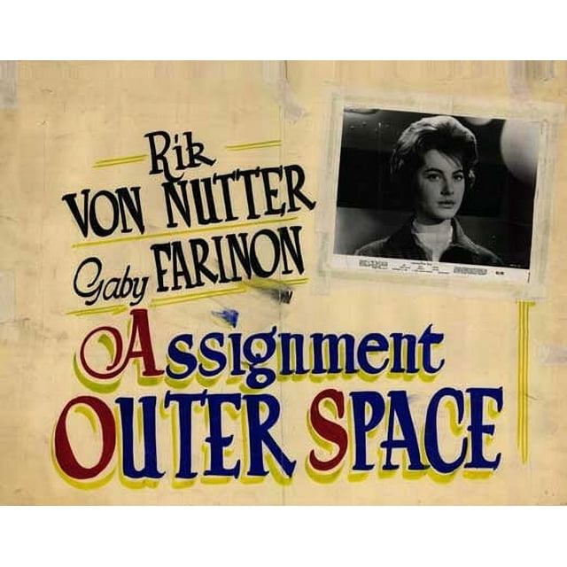 Assignment Outer Space - movie POSTER (Half Sheet Style A) (22" x 28 ...