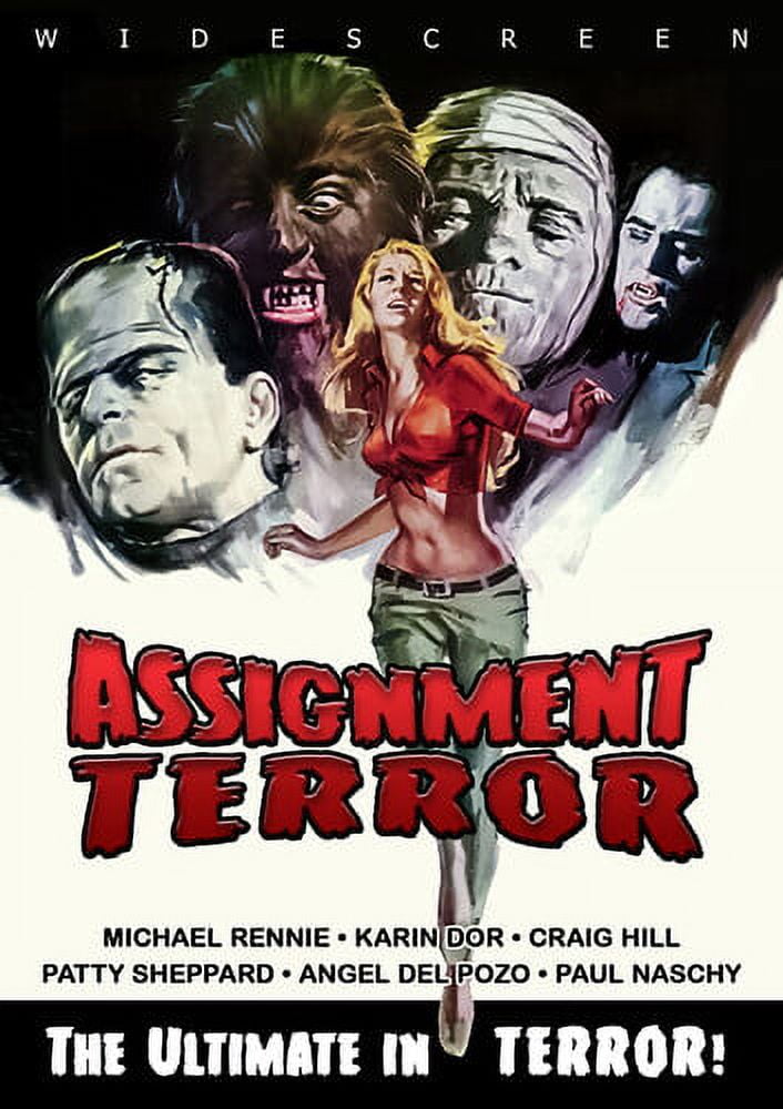 Assignment Terror (aka Dracula vs. Frankenstein) (DVD), Reel Vault, Horror - Walmart.com
