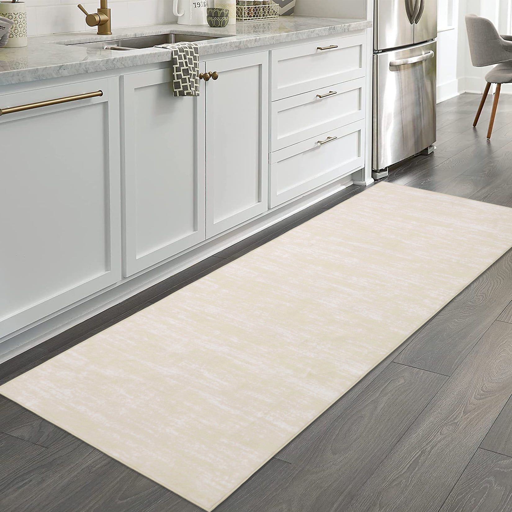 Assile 2' x 6' Runner Rug Solid Washable Rugs Runners for Hallways Non ...