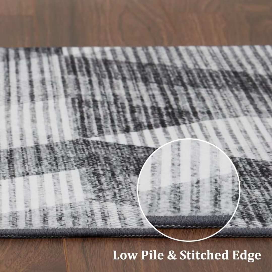 Assile Runner Rug 2' x 6' Modern Geometric Rug Hallway Carpet Boho ...