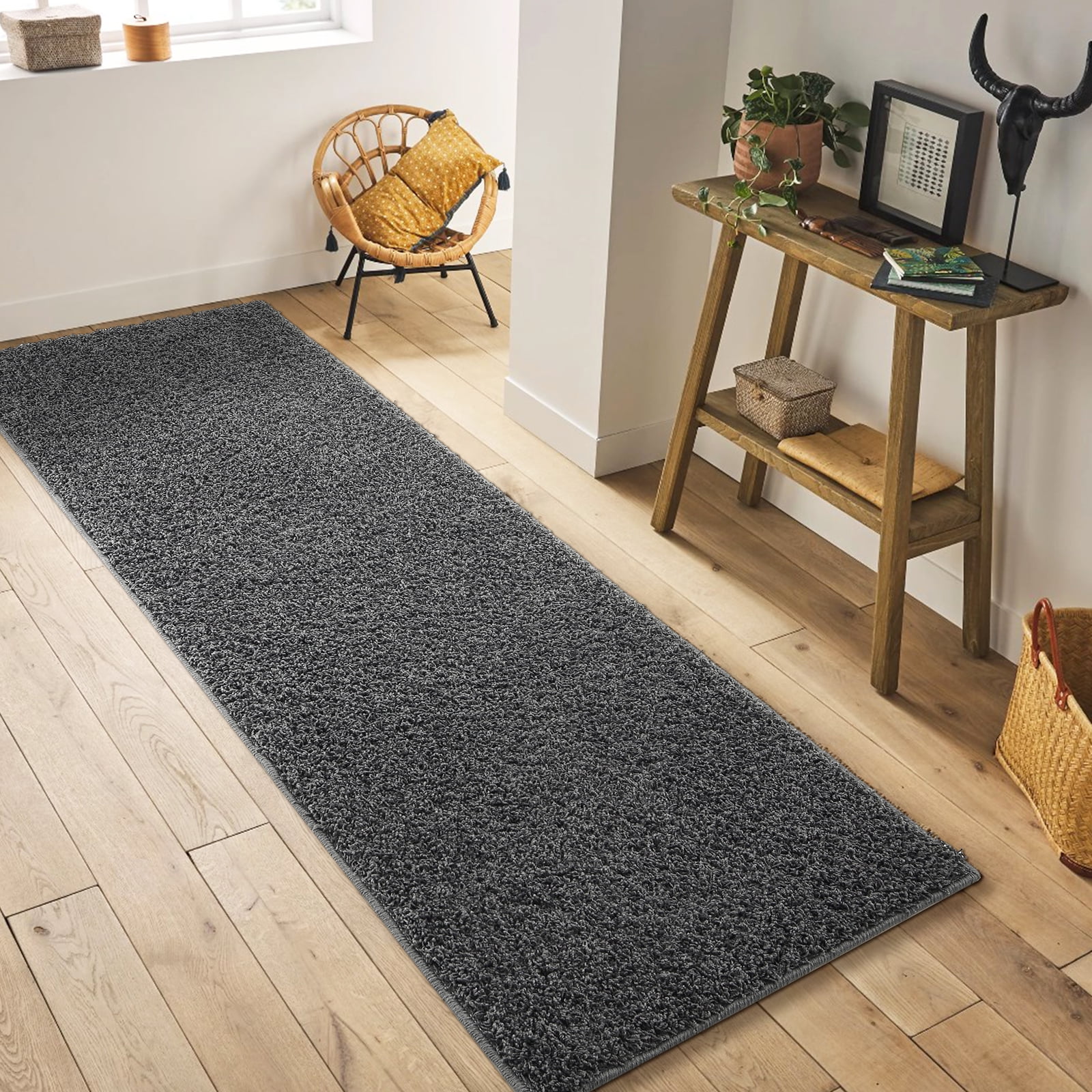 Assile Runner Rug 2x6 Shag Area Rug for Living Room Soft Thick Hallway ...