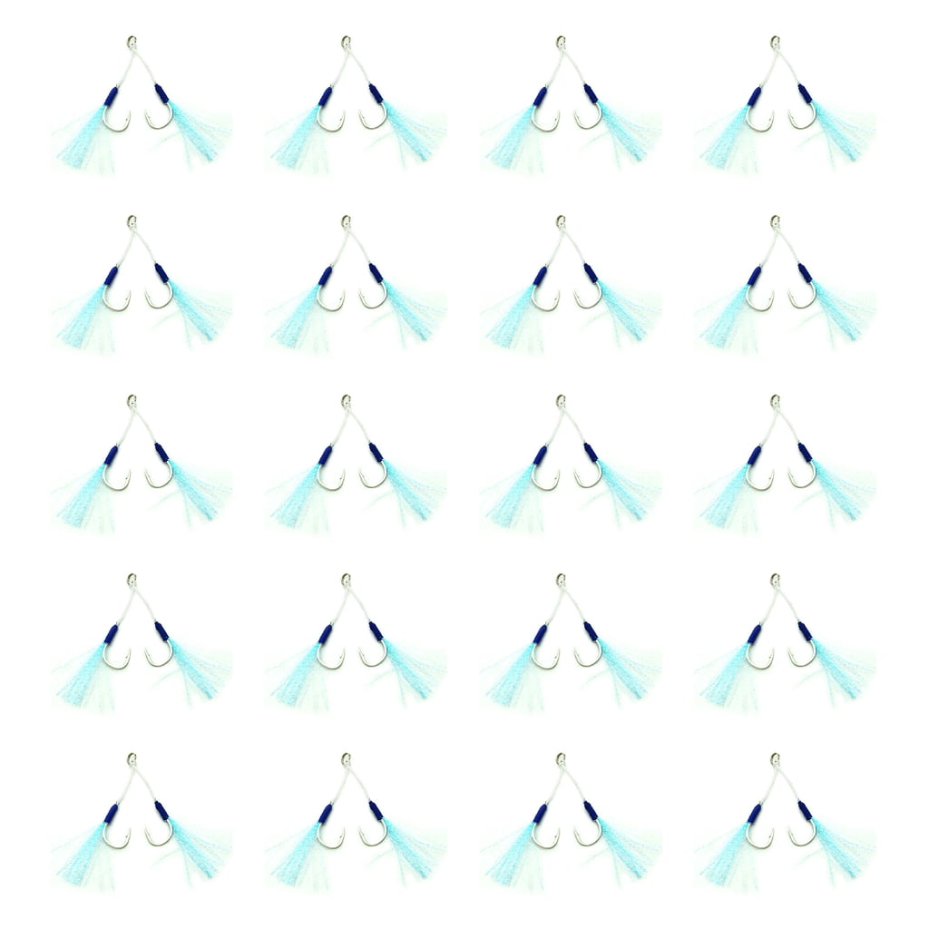 Assist Hook Saltwater Fishing Hook Replacement Hook Vertical Jig Lures ...
