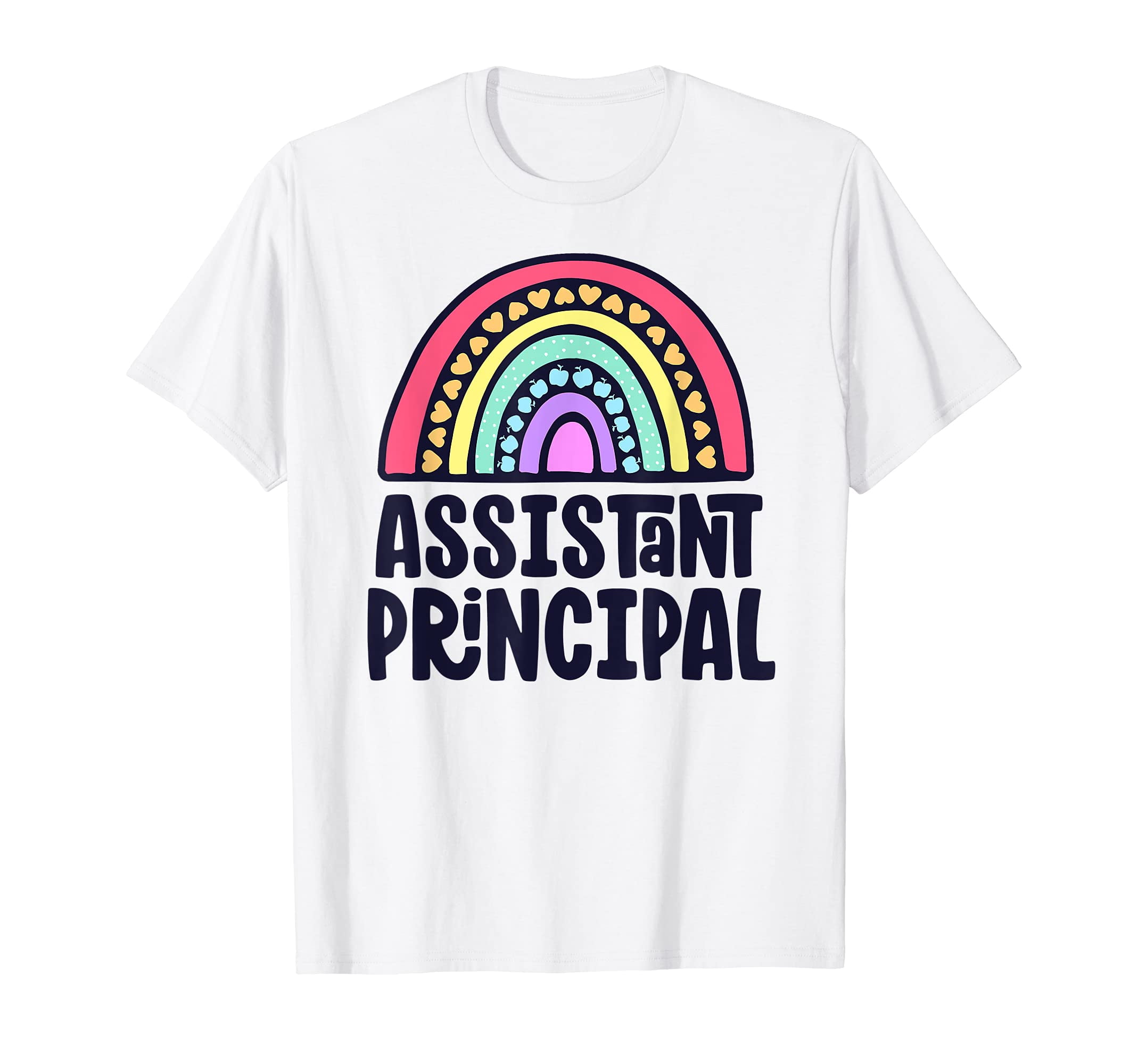Assistant Principal Boho Rainbow Vice Principal Appreciation T-Shirt ...