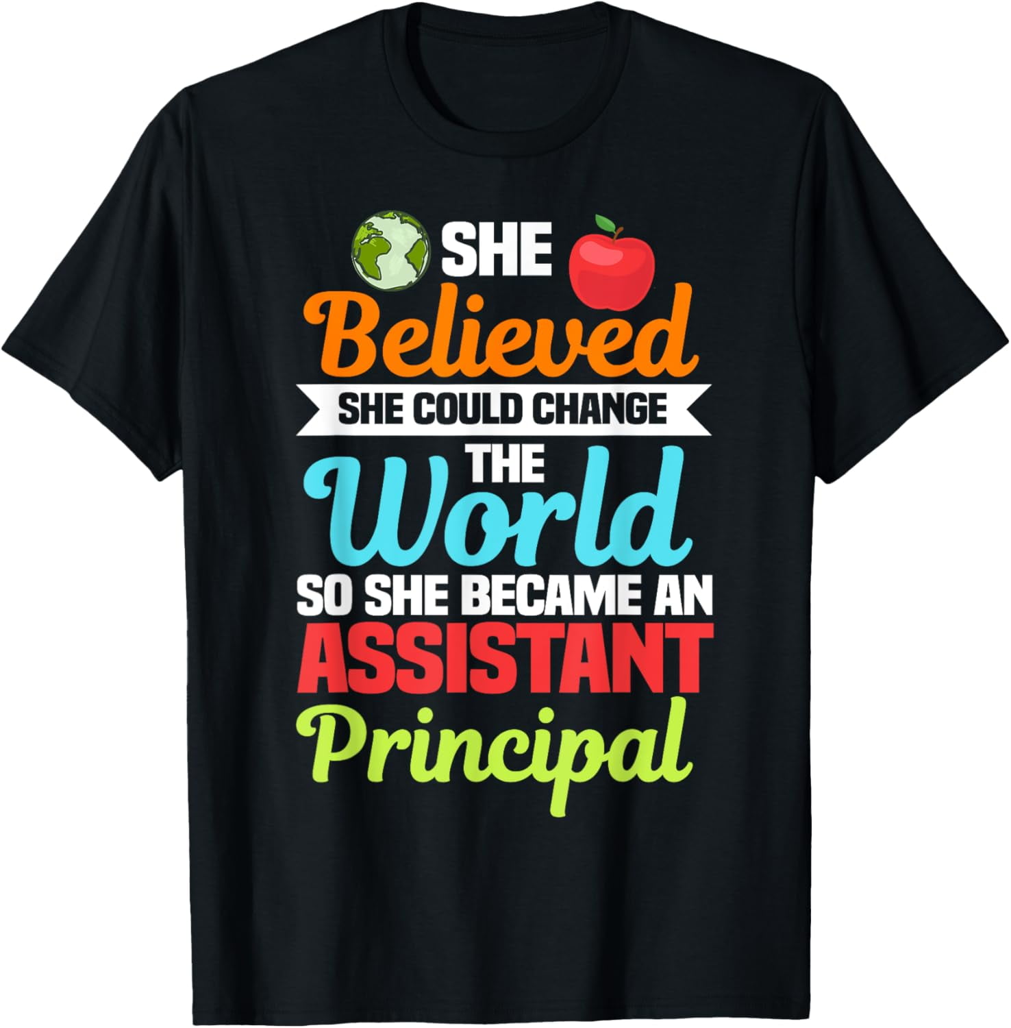 Assistant Principal Headmistress Deputy School Associate T-Shirt ...