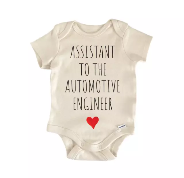 Assistant To The Automotive Engineer Baby Boy Girl Clothes Bodysuit ...