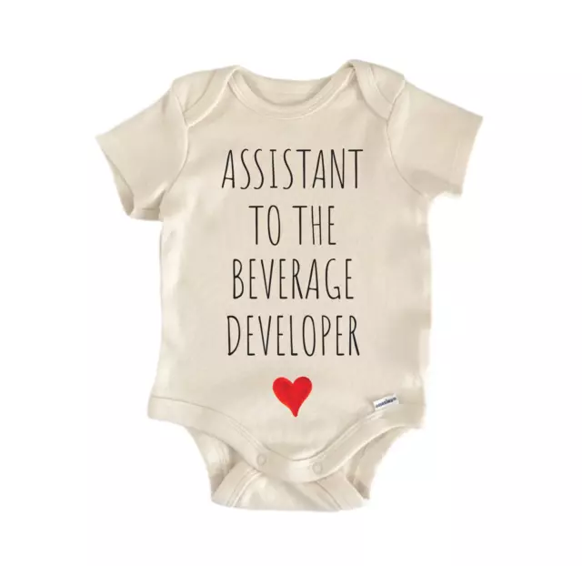 Assistant To The Beverage Developer Baby Boy Girl Clothes Bodysuit Cute ...