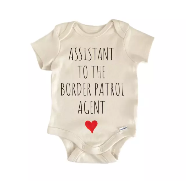 Assistant To The Border Patrol Agent Baby Boy Girl Clothes Bodysuit ...