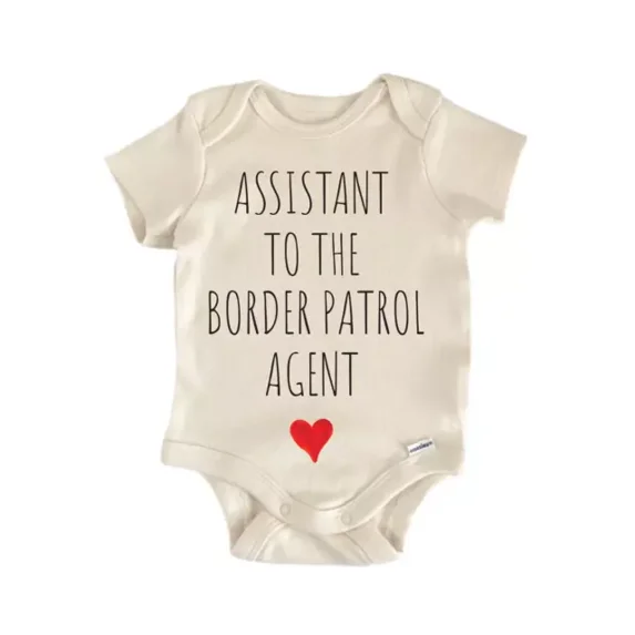 Assistant To The Border Patrol Agent Baby Boy Girl Clothes Bodysuit ...