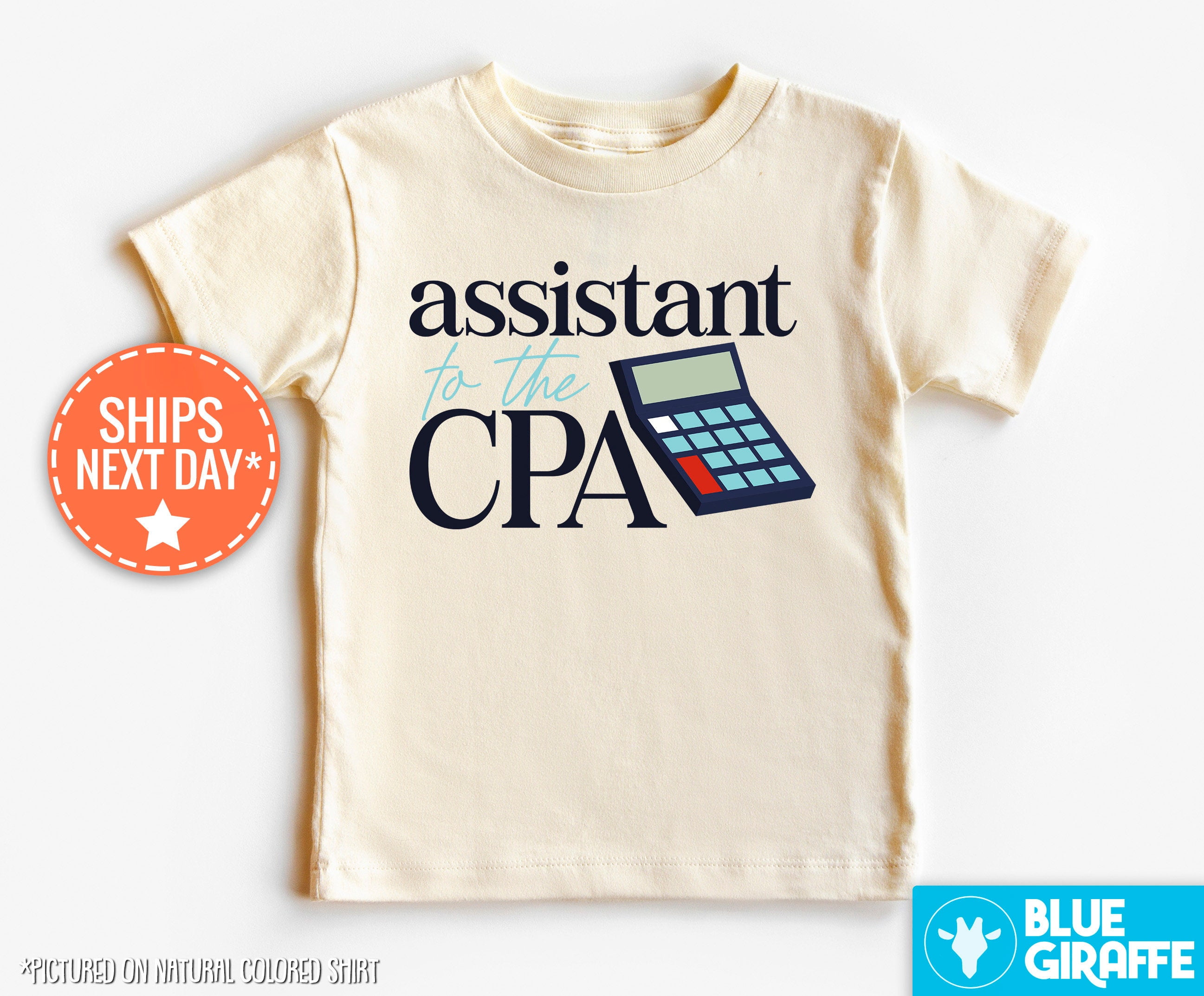Assistant To The Cpa Toddler Shirt, Funny Cpa Onesie, Pregnancy ...