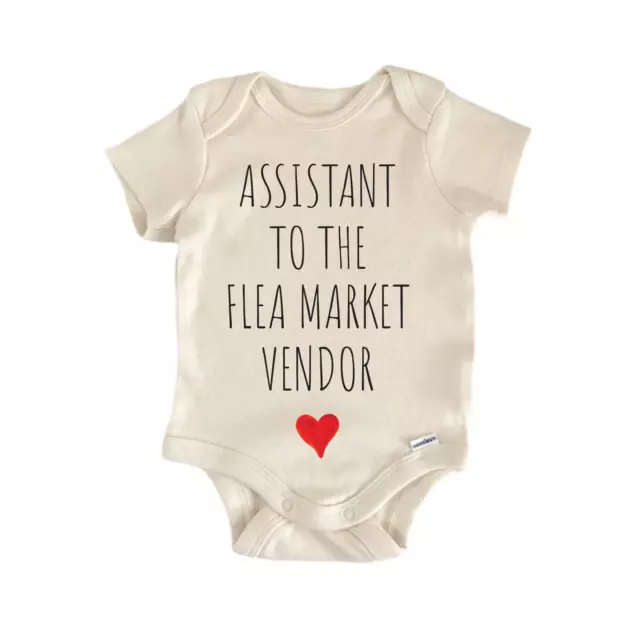 Assistant To The Flea Market Vendor Baby Boy Girl Clothes Bodysuit Cute ...