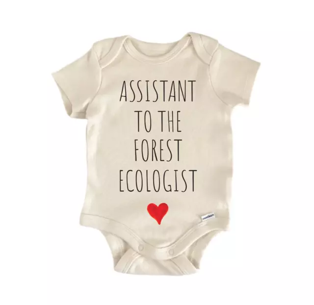 Assistant To The Forest Ecologist Baby Boy Girl Clothes Bodysuit Cute ...