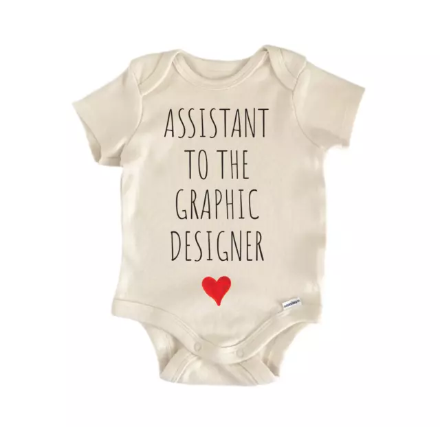 Assistant To The Graphic Designer Baby Boy Girl Clothes Bodysuit Cute ...