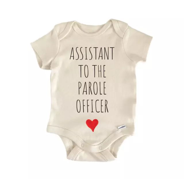 Assistant To The Parole Officer Baby Boy Girl Clothes Bodysuit Cute ...
