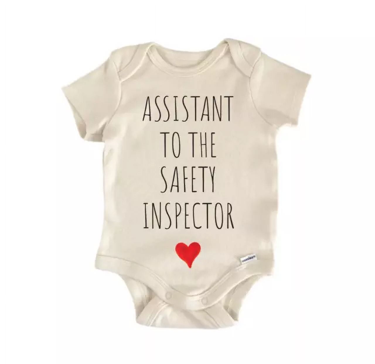 Assistant To The Safety Inspector Baby Boy Girl Clothes Bodysuit Cute ...