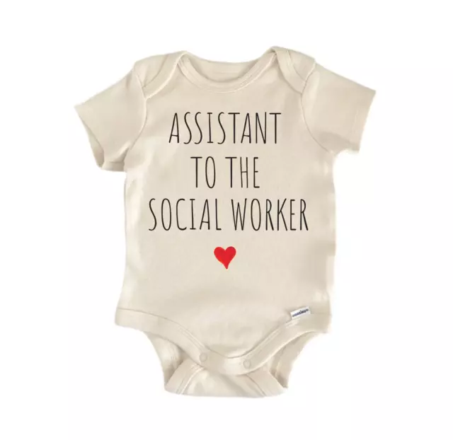 Assistant To The Social Worker Baby Boy Girl Clothes Bodysuit Cute ...