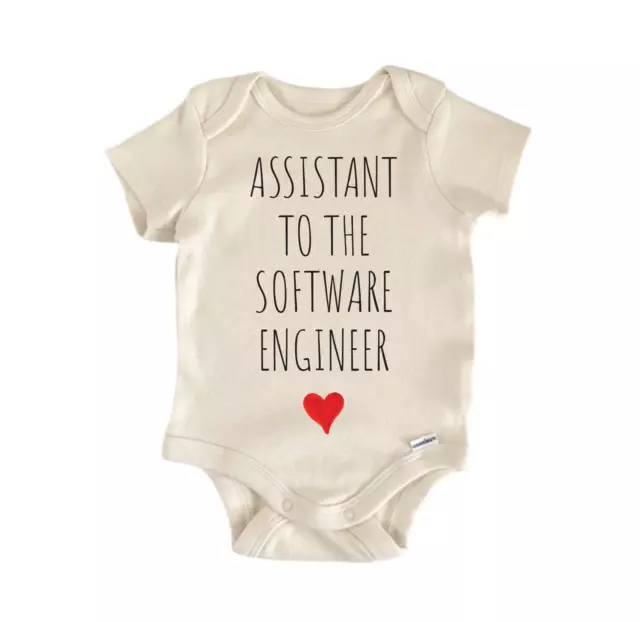 Assistant To The Software Engineer Baby Boy Girl Clothes Bodysuit Cute ...