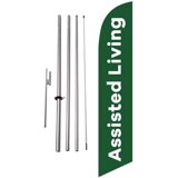 Assisted Living Senior Living Community Advertising Feather Banner ...