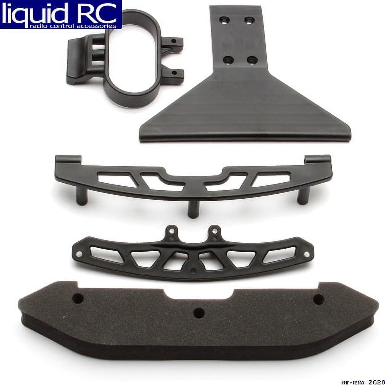 Associated 7188 Bumper Set ProRally - Walmart.com