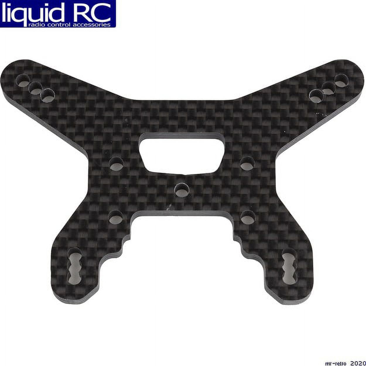Associated 92256 RC10B74.1 Rear Shock Tower 31mm V2 CF - Walmart.com