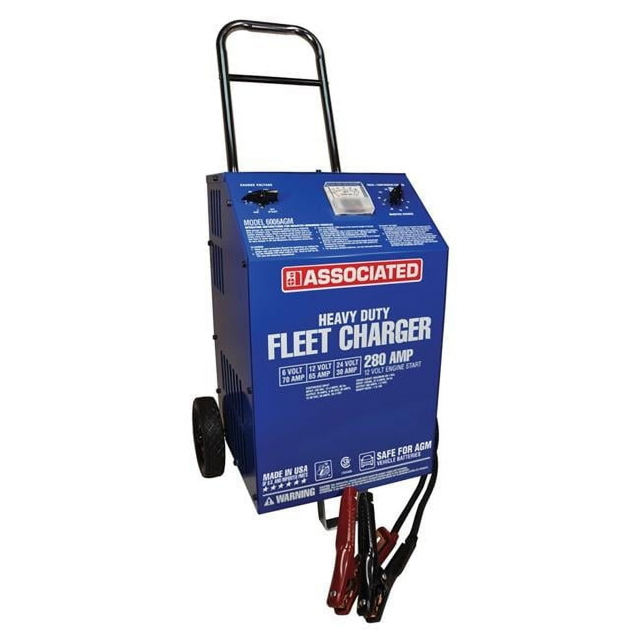 Associated Auto Equipment ASO-6006AGM 6, 12 & 24V 70-65-30A AGM Charger ...