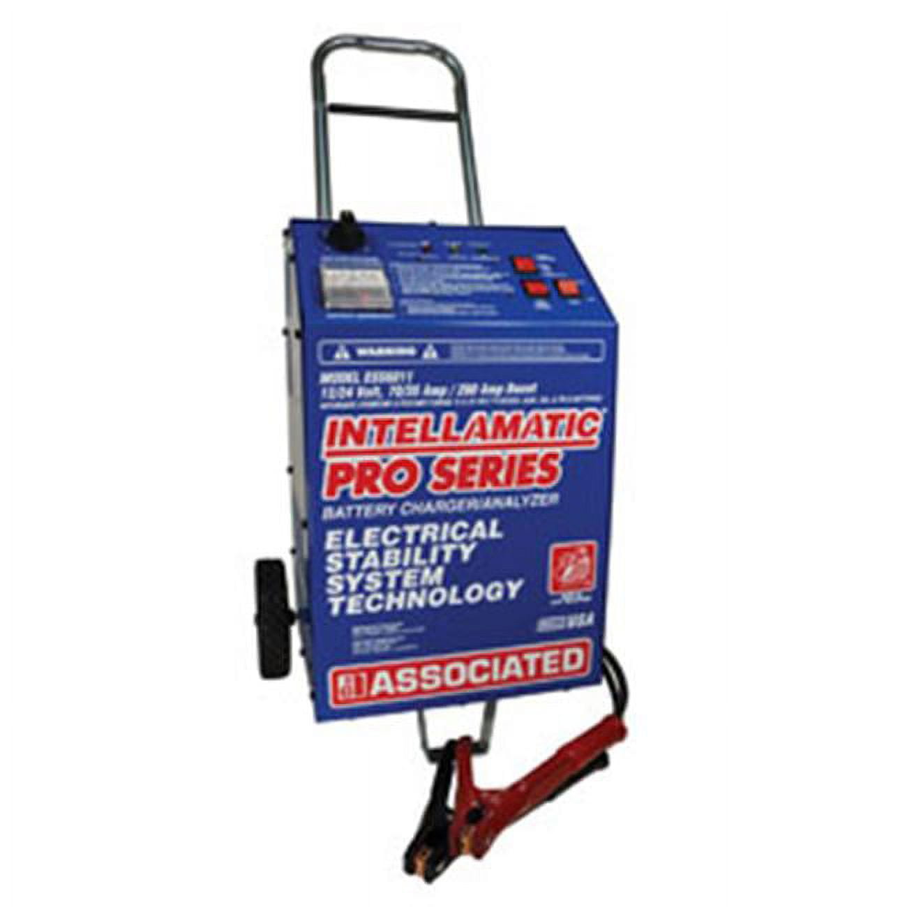Associated Equipment ASO-ESS6011 Wheeled Charger Analyzer 12-24V 200 ...