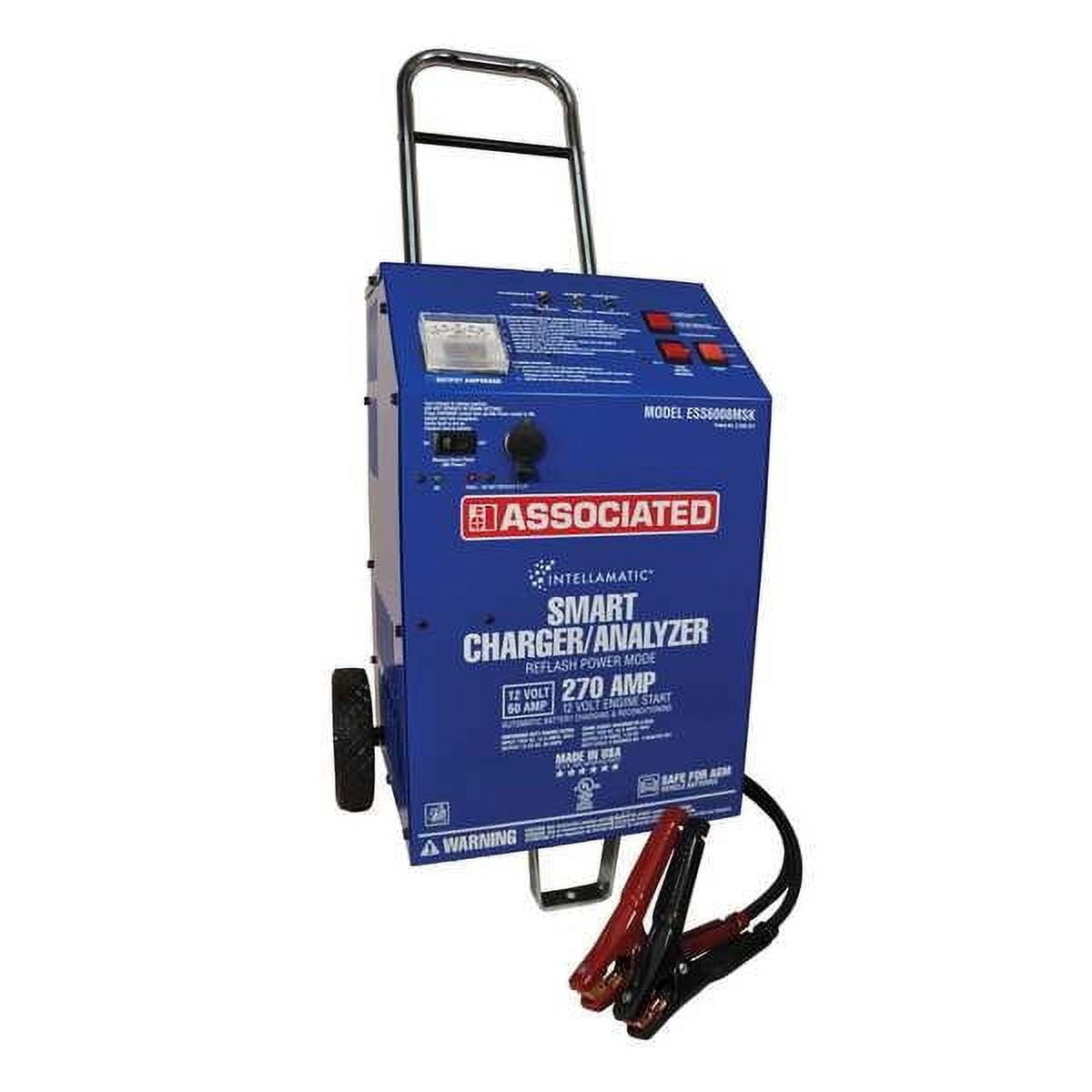Associated Equipment Battery Charger/Starter,60A,120VAC ESS6008MSK ...