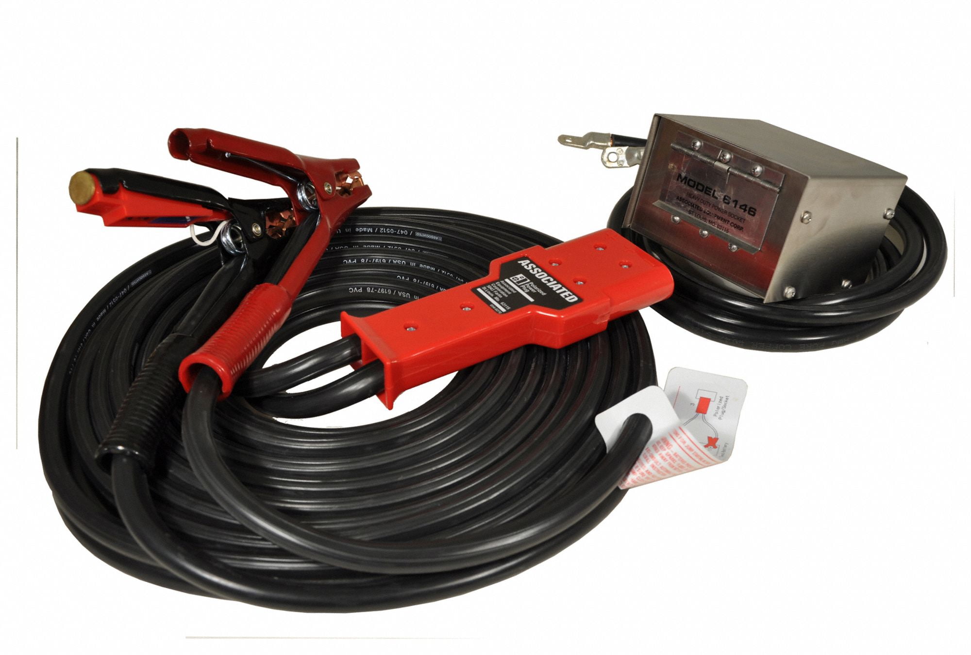 Associated Equipment Booster Cable,Plug-In, Heavy Duty 6146 - Walmart.com