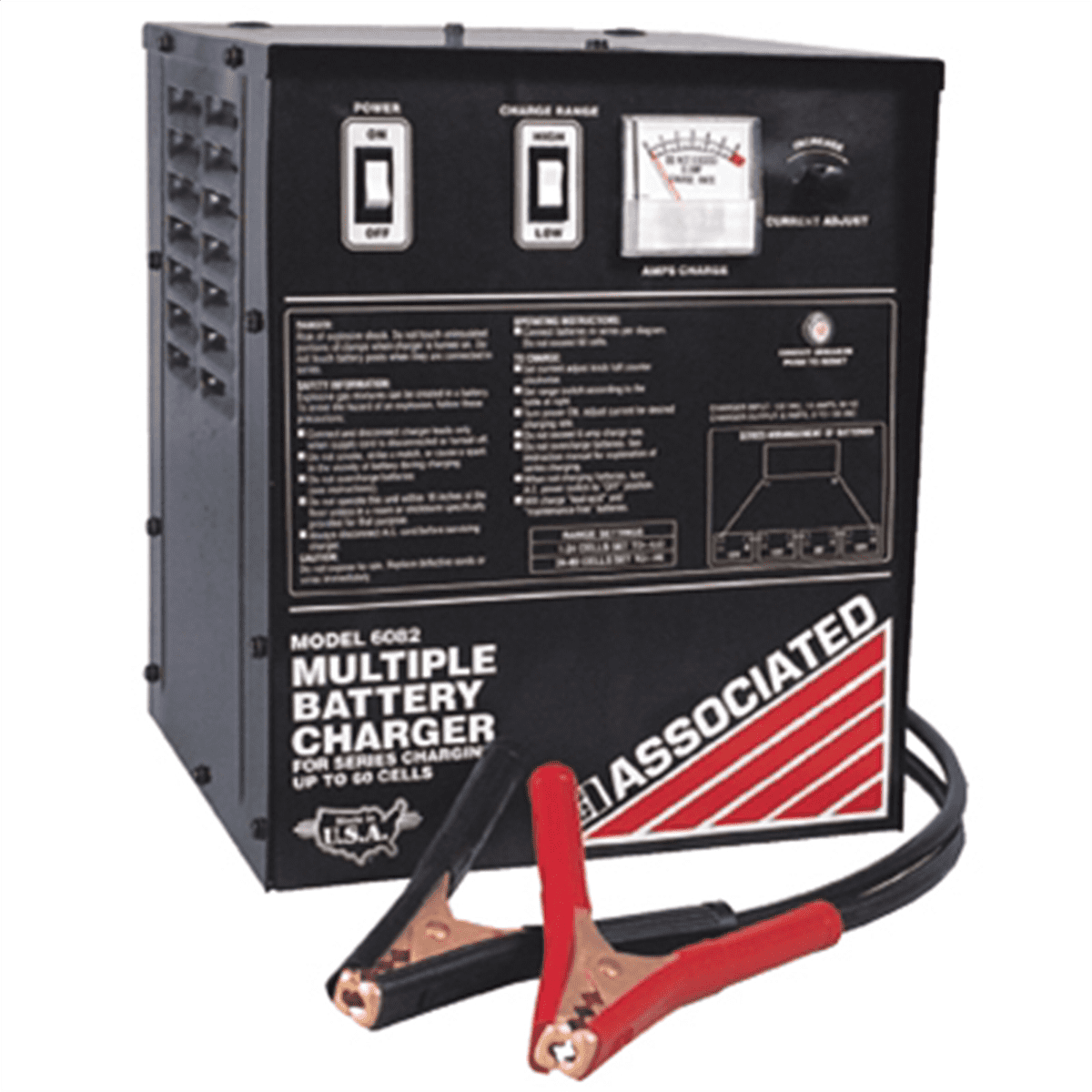 Associated SERIES CHARGER 6A 1-60 CELLS - Walmart.com