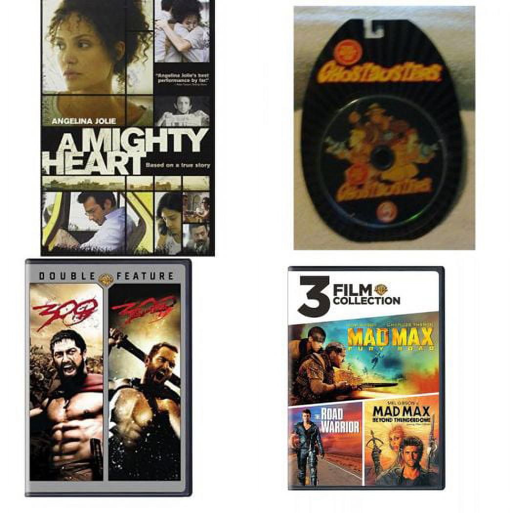 Assorted 4 Pack DVD Bundle: A Mighty Heart : The Best of Ghostbusters ...