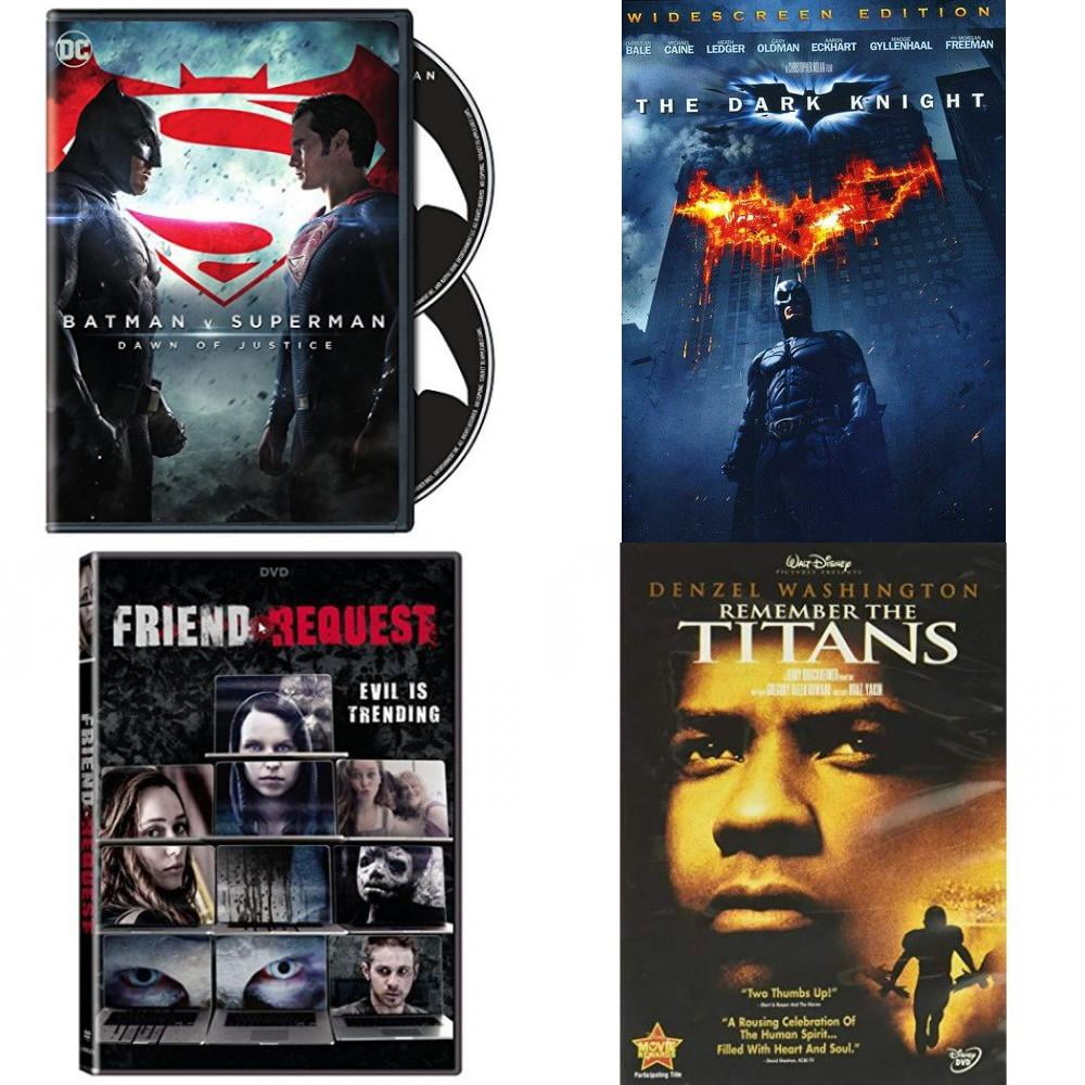 Assorted 4 Pack DVD Bundle: Batman V Superman: Dawn of Justice, The ...