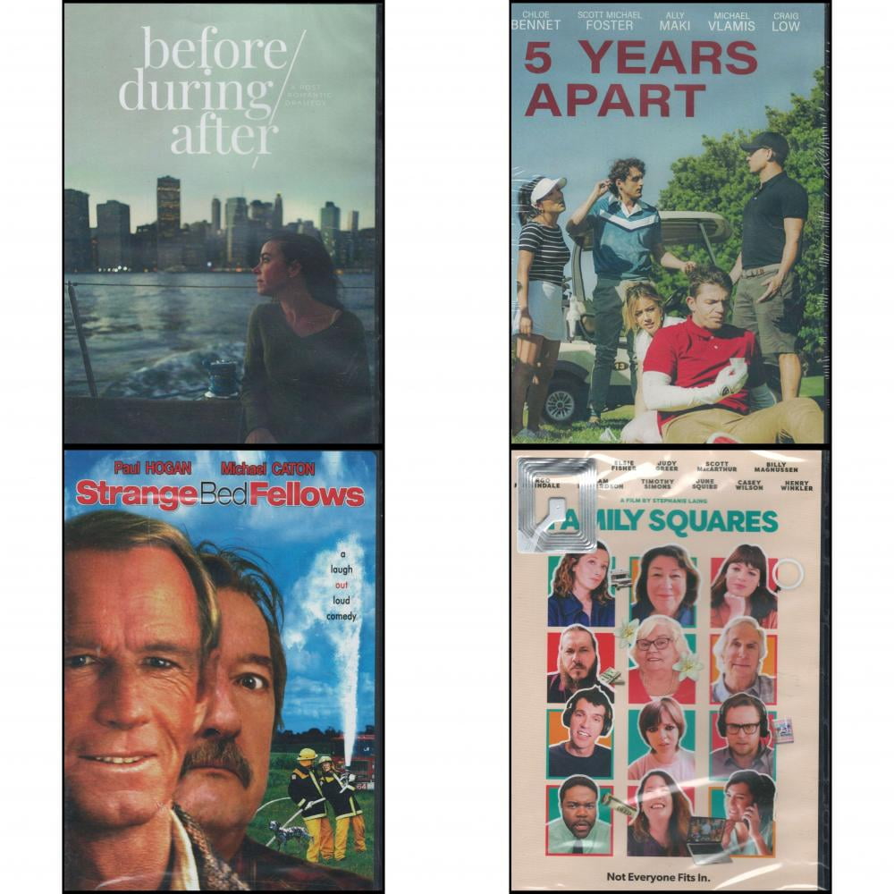 Assorted 4 Pack DVD Bundle: Before/During/After : 5 Years Apart : Gaiam ...