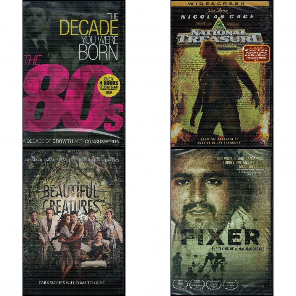 Assorted 4 Pack DVD Bundle: The Decade You Were Born: 1980s : National ...