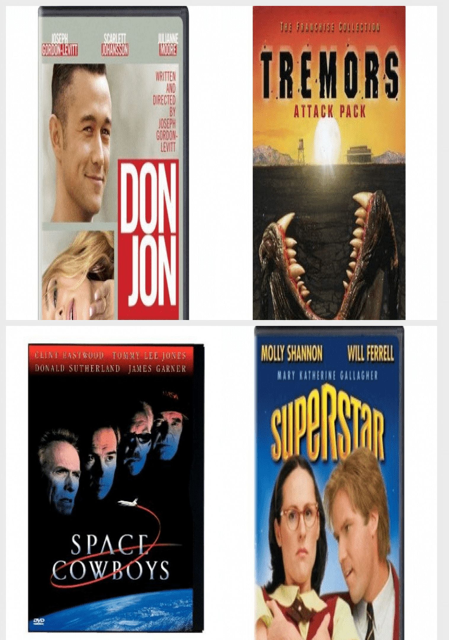 Assorted 4 Pack DVD Bundle: Don Jon, Riddick Collection, Sultan Special ...