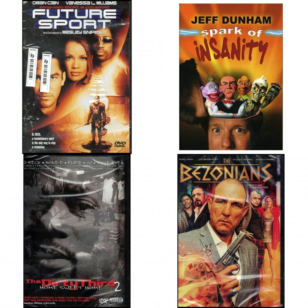 Assorted 4 Pack DVD Bundle: Future Sport : Jeff Dunham: Spark of ...